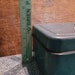 Vintage Tool or Storage Box in a Dark Teal or Turquoise Color, Worn ...