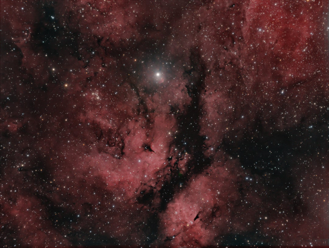 The SADR Region Butterfly Nebula - Etsy