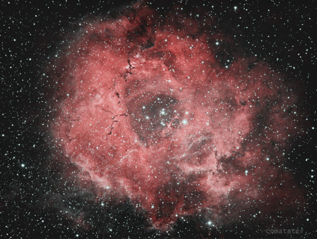 The Rosette Nebula - Etsy