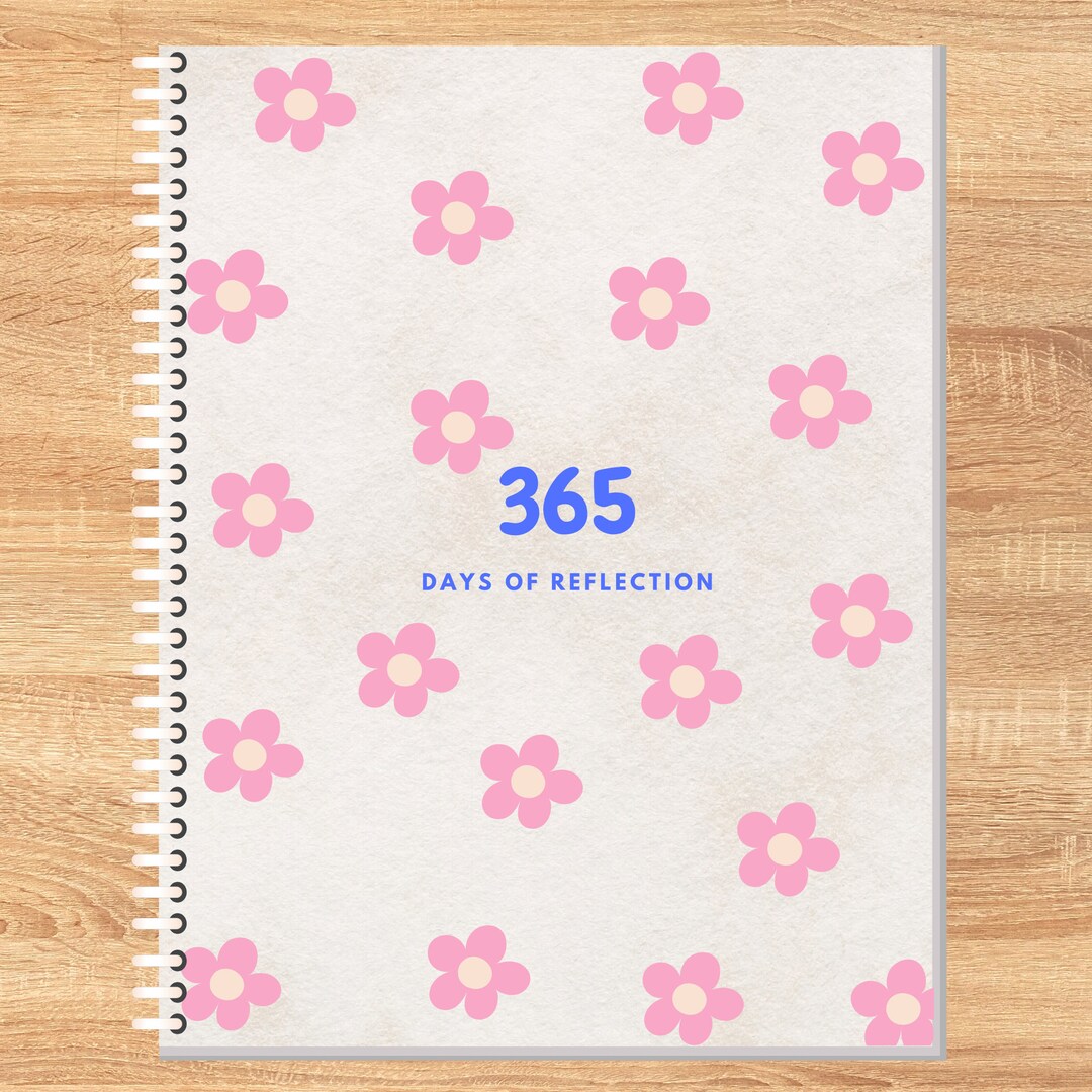 365 Days of Reflection Journal | Digital Journal | Daily Journal | - Etsy