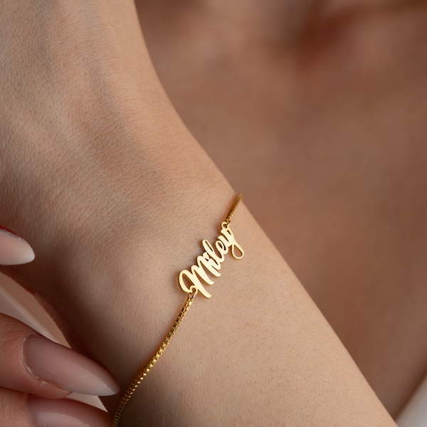 Name Bracelet - Etsy
