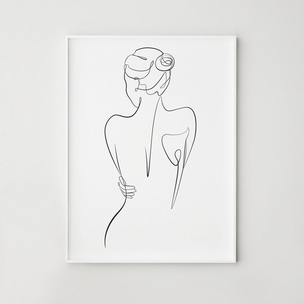 Abstract Figure Art - Etsy