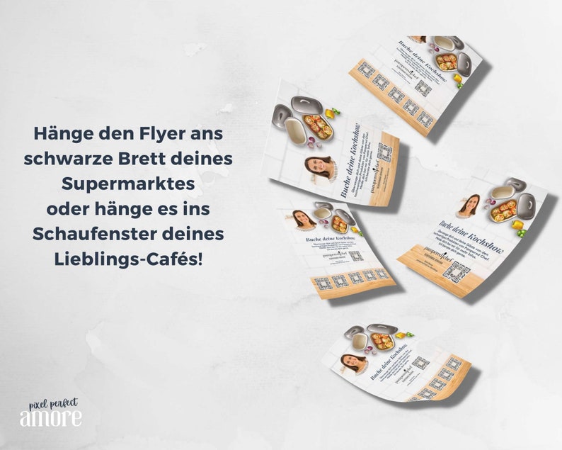 Personalized Tear off Flyer Pampered Chef Consultant | Custom Design ...