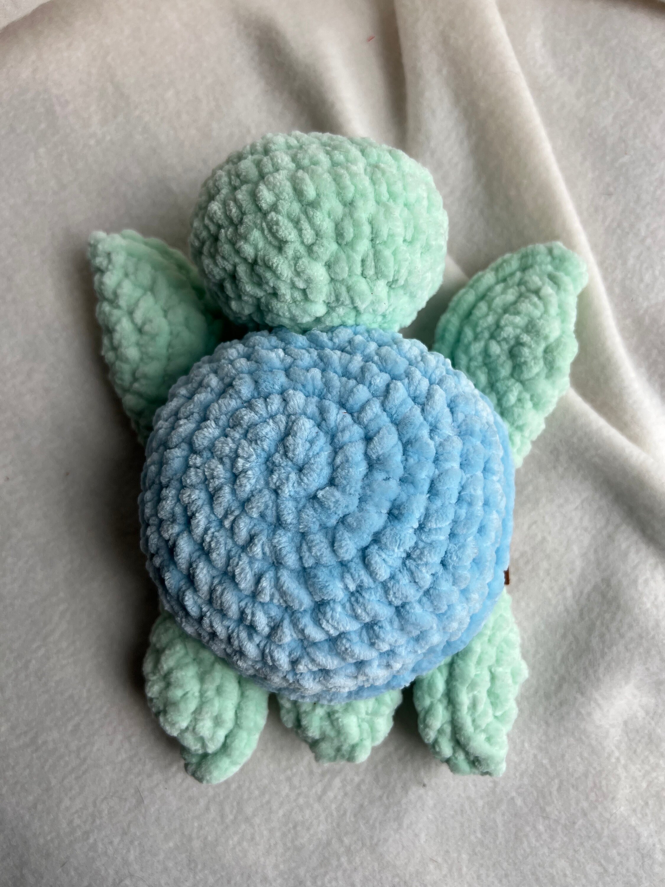 Sea Turtle Crochet Plushie | Amigurumi Crochet Sea Turtle | Handmade ...