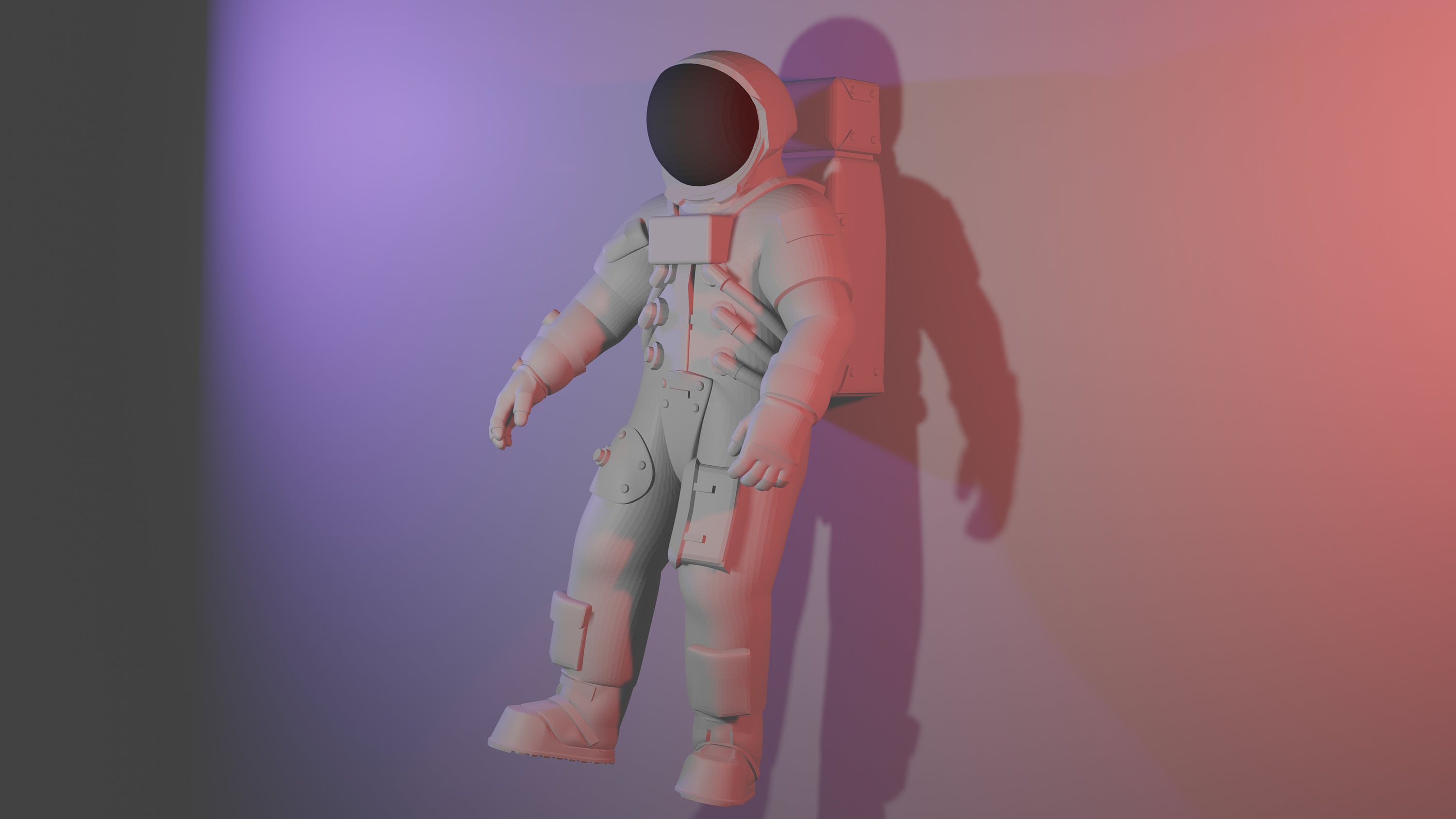 Astronaut 3D PICTURE MODEL Wall Art Wall Decoration Home Decoration ...