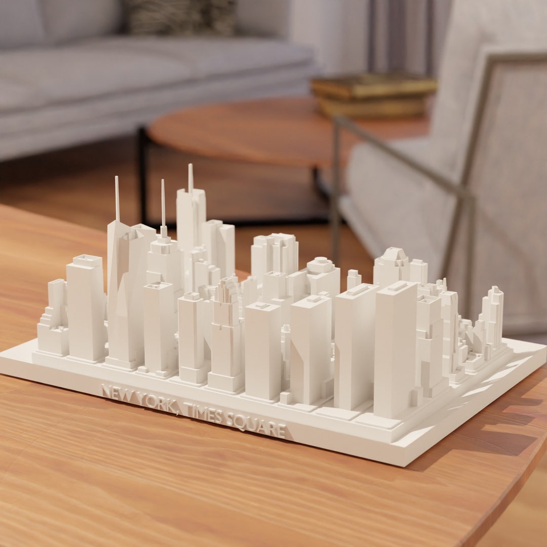 New York Times Square Wall Decor 3D PICTURE MODEL -wall Art- Wall ...