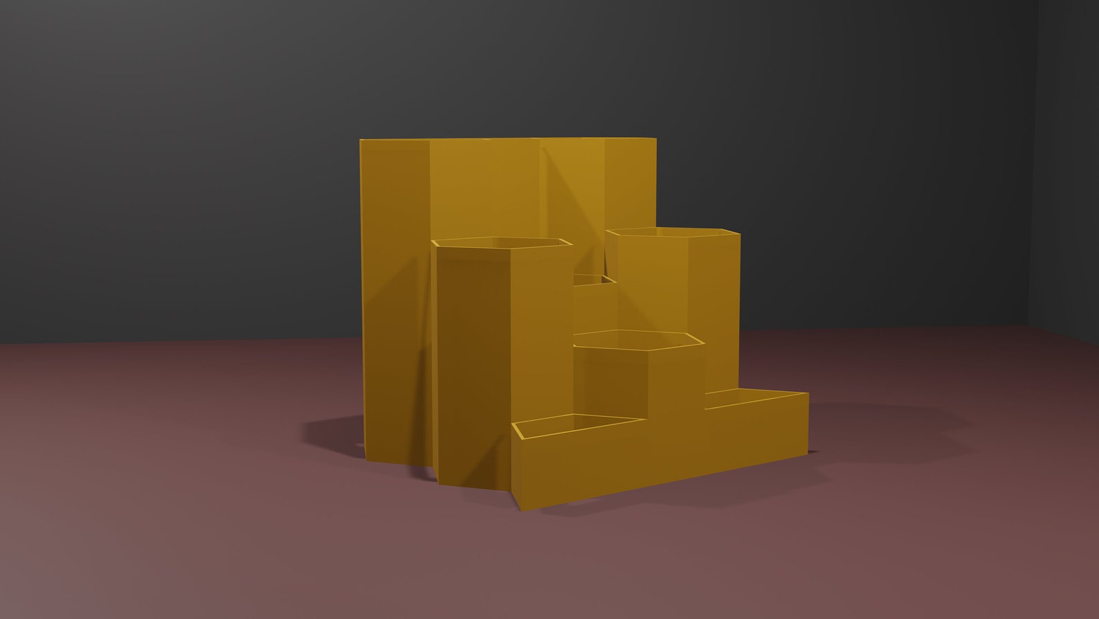 Pen Holder STL File 3D Printed Pen Holder Office Decoration Table Decor ...