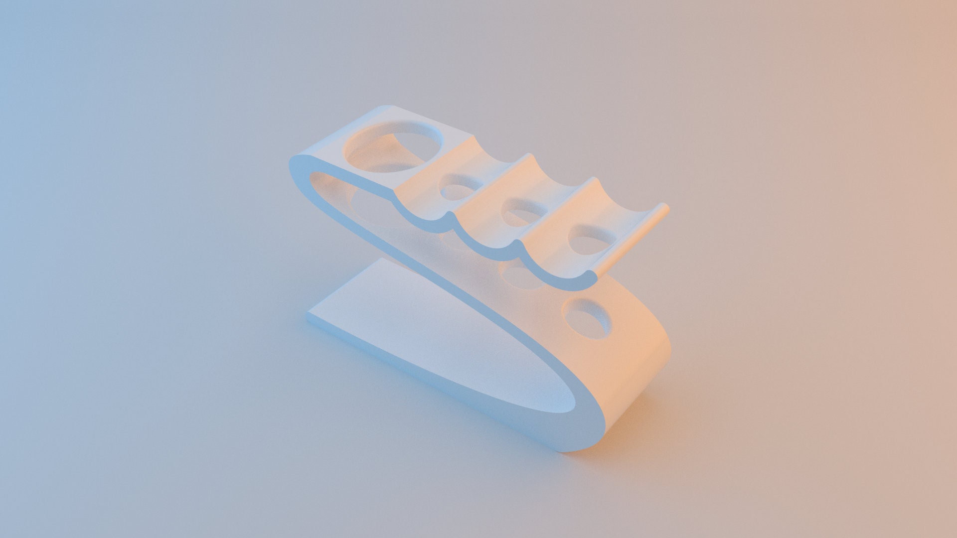 Toothbrush Holder Stl File Bathroom Organizer Toothbrush Stand Bathroom ...