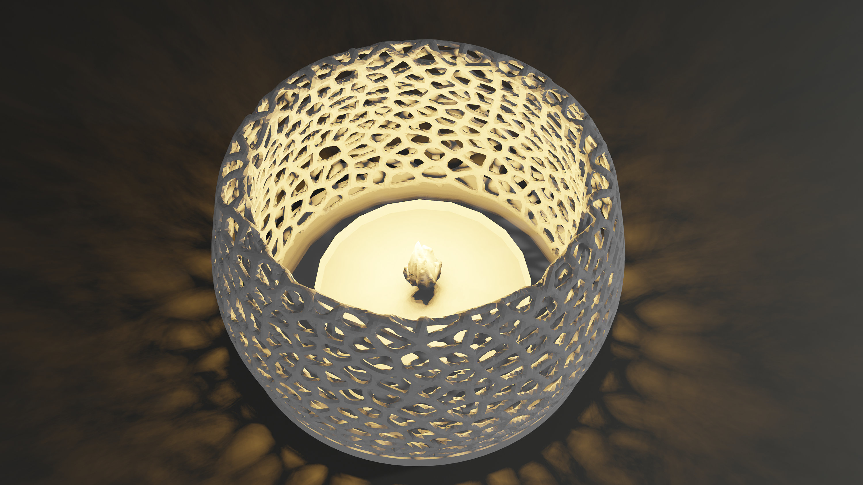 Candle Holder Tealight 3D Print STL File for 3D Printers | TABLE ...