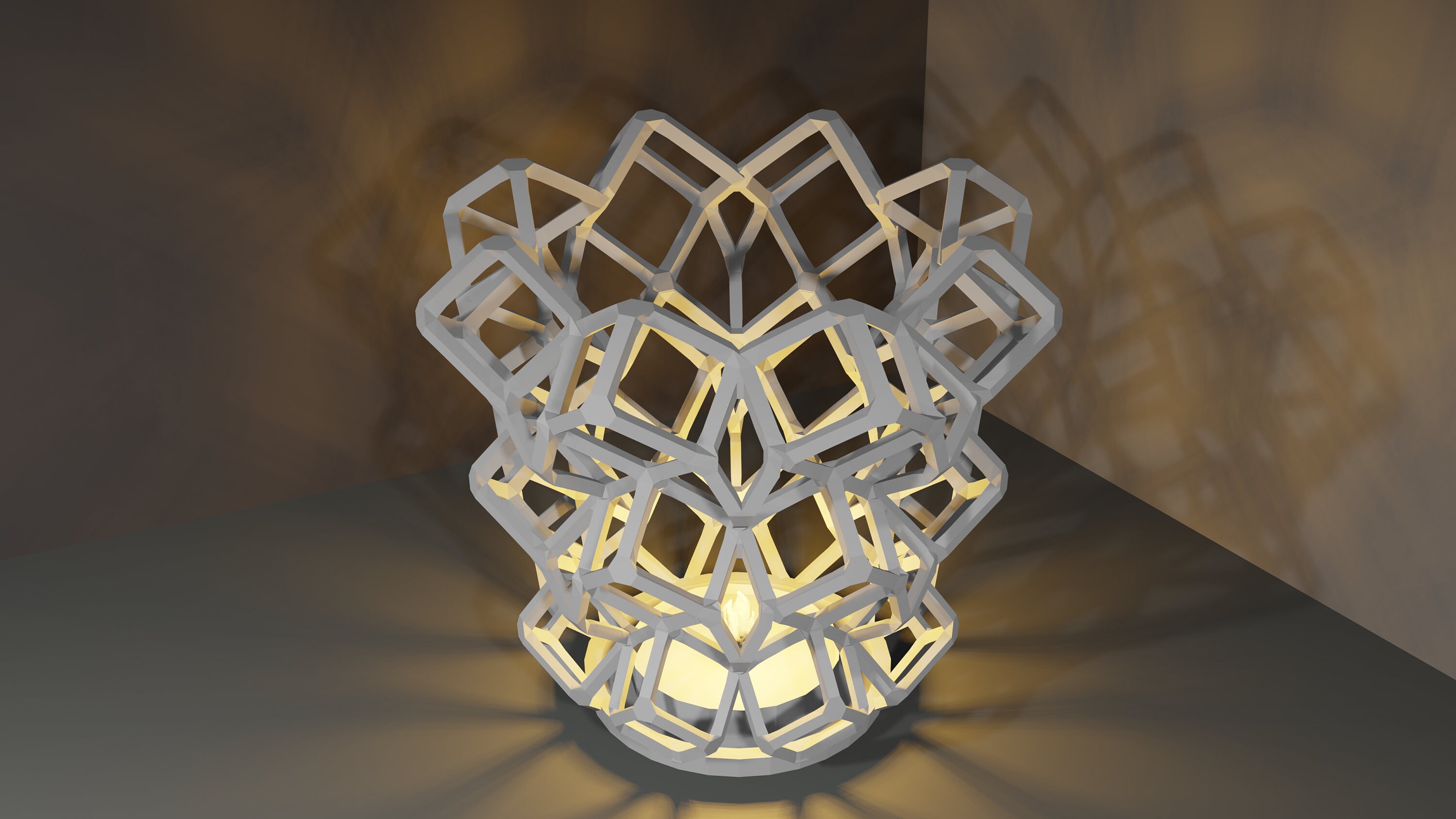 Candle Holder 3D Print STL File for 3D Printers TABLE DECORATION 3d ...