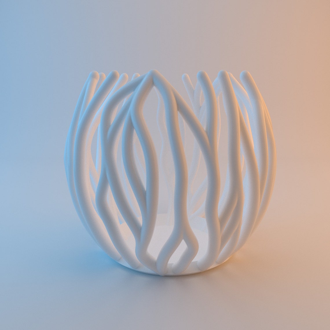 Candle Holder 3D Print STL File for 3D Printers TABLE - Etsy