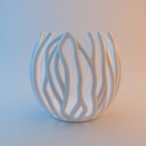 Candle Holder 3D Print STL File for 3D Printers | TABLE DECORATION 3d ...
