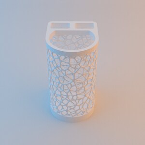 Toothbrush Holder Stl File - Bathroom Organizer - Toothbrush Stand ...