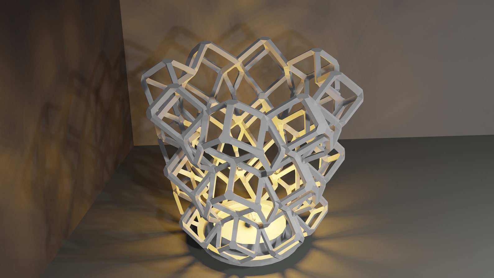 Candle Holder 3D Print STL File for 3D Printers | TABLE DECORATION 3d ...