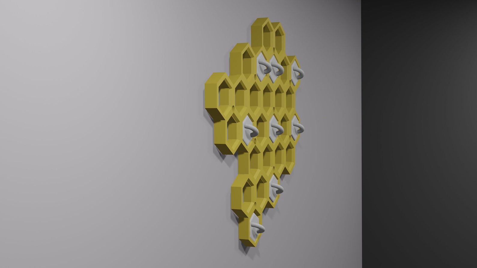 Key Holder for Wall Stl 3D Model Stl Home Decor Stl 3D Print Stl Files ...