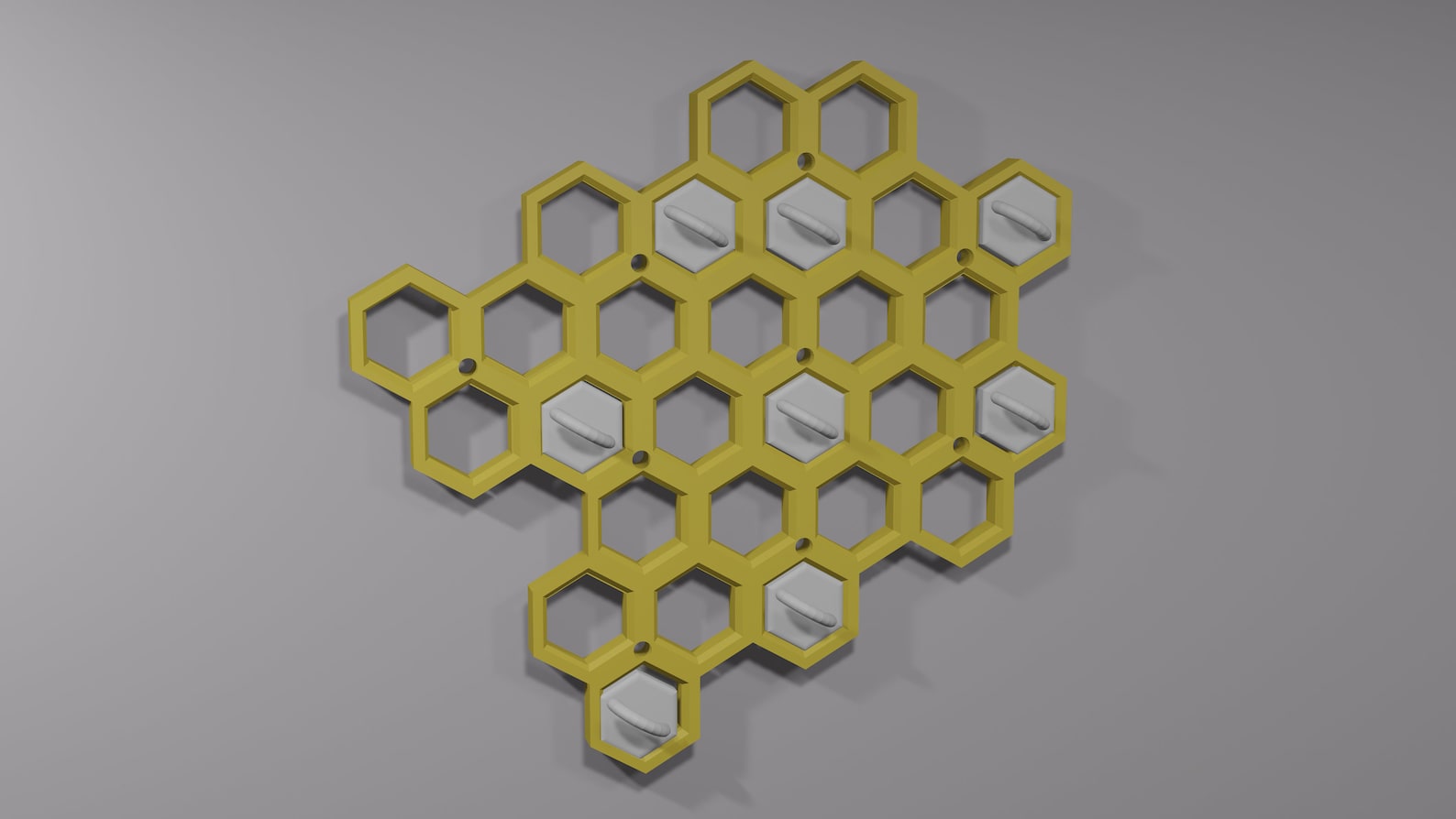 Key Holder for Wall Stl 3D Model Stl Home Decor Stl 3D Print Stl Files ...