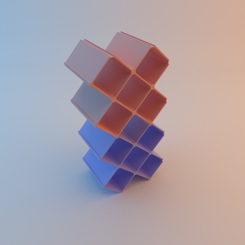 Modular Sipce Rack Honeycomb Drawer Organiser Herbs and Spice Storage ...