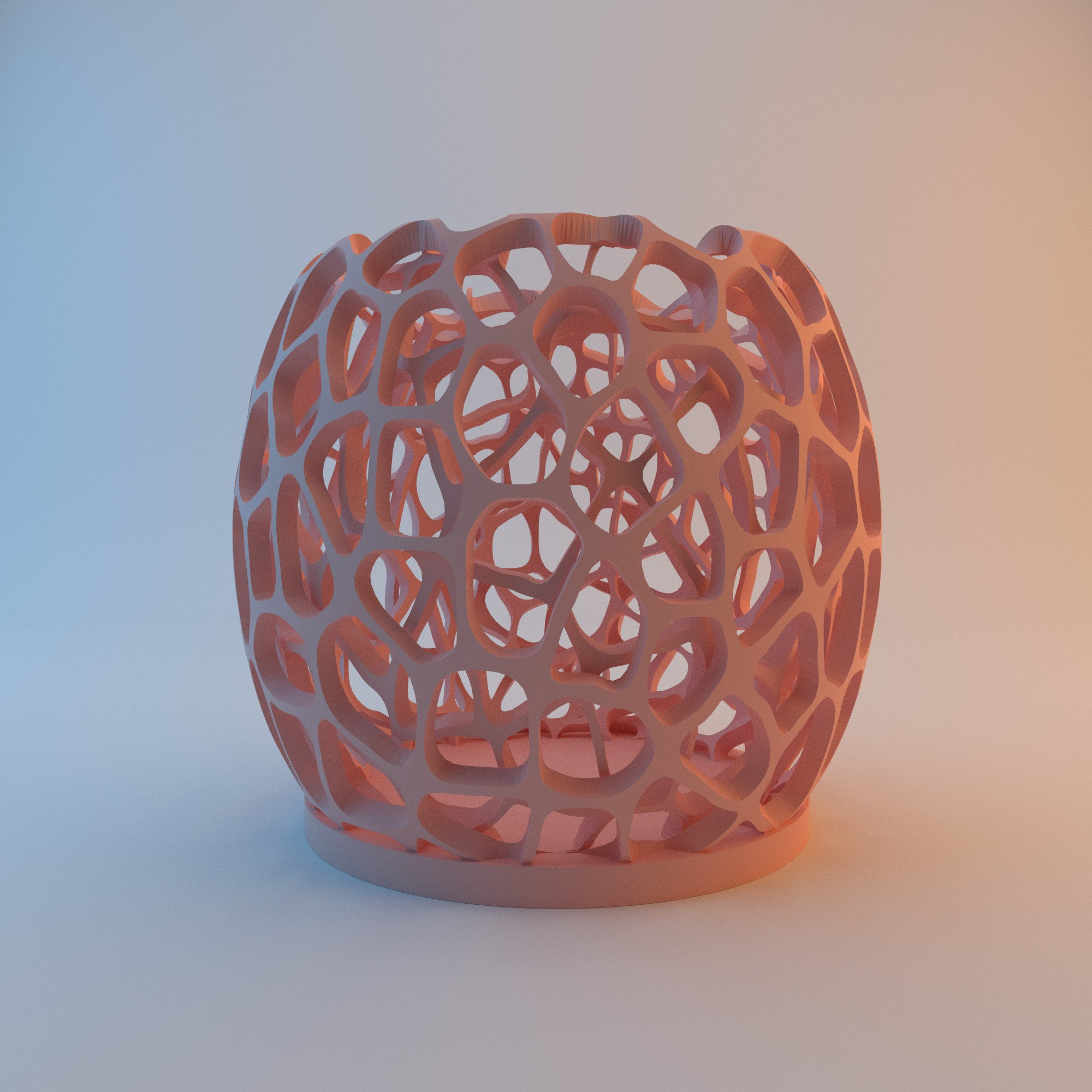 Candle Holder 3D Print STL File for 3D Printers | TABLE DECORATION ...