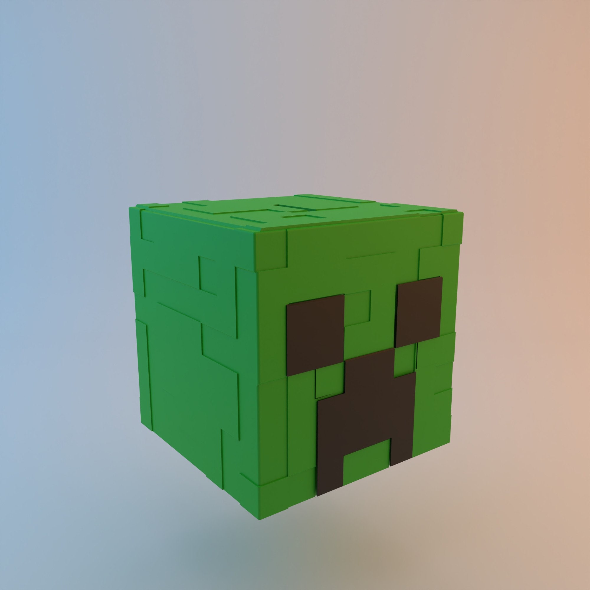Creeper Head Piggy Bank Minecraft Toy Piggy Bank Money Bank Money Box ...