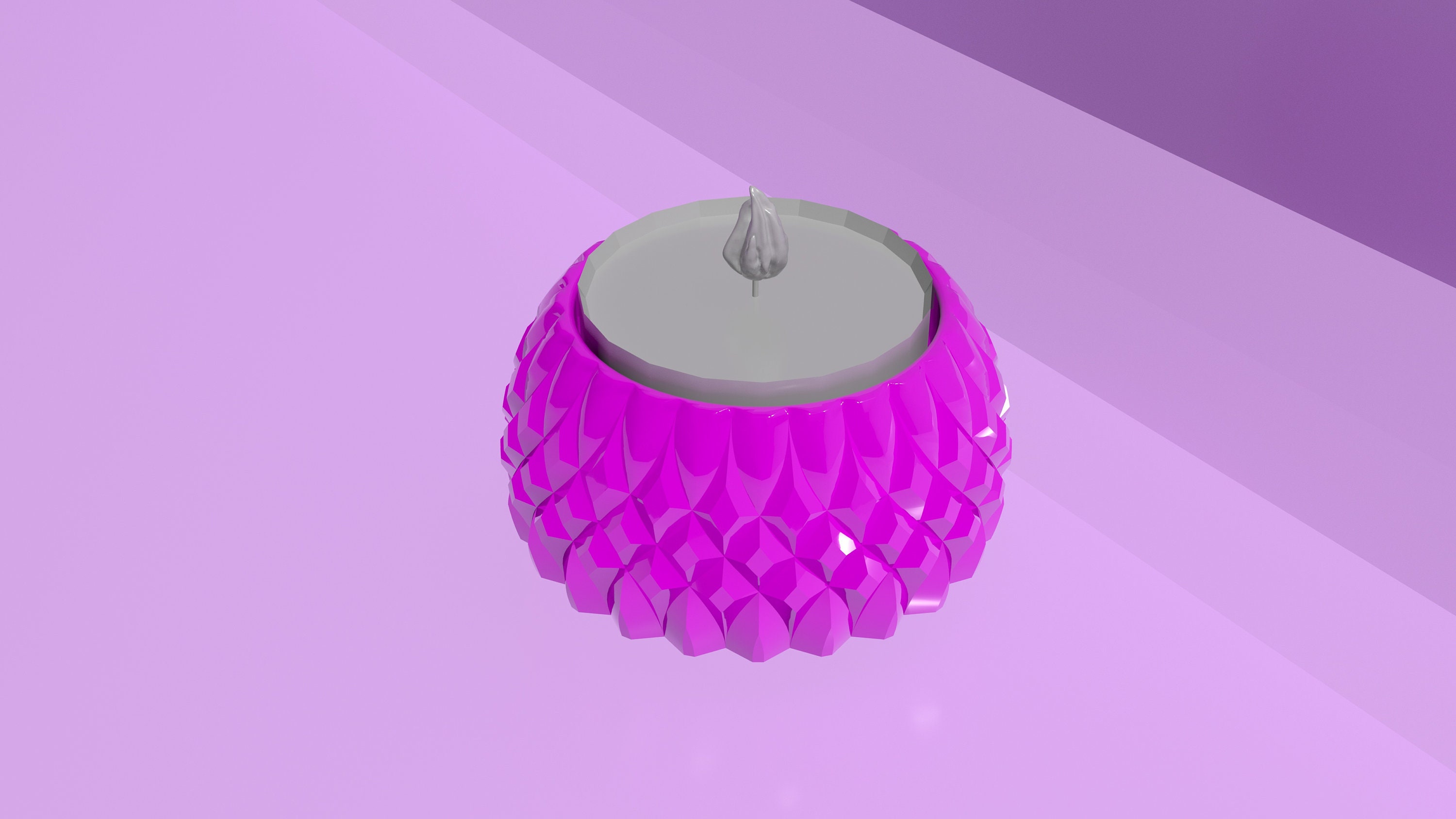 Candle Holder STL Files for 3D Printing 3D Home Decor 3d Printed ...