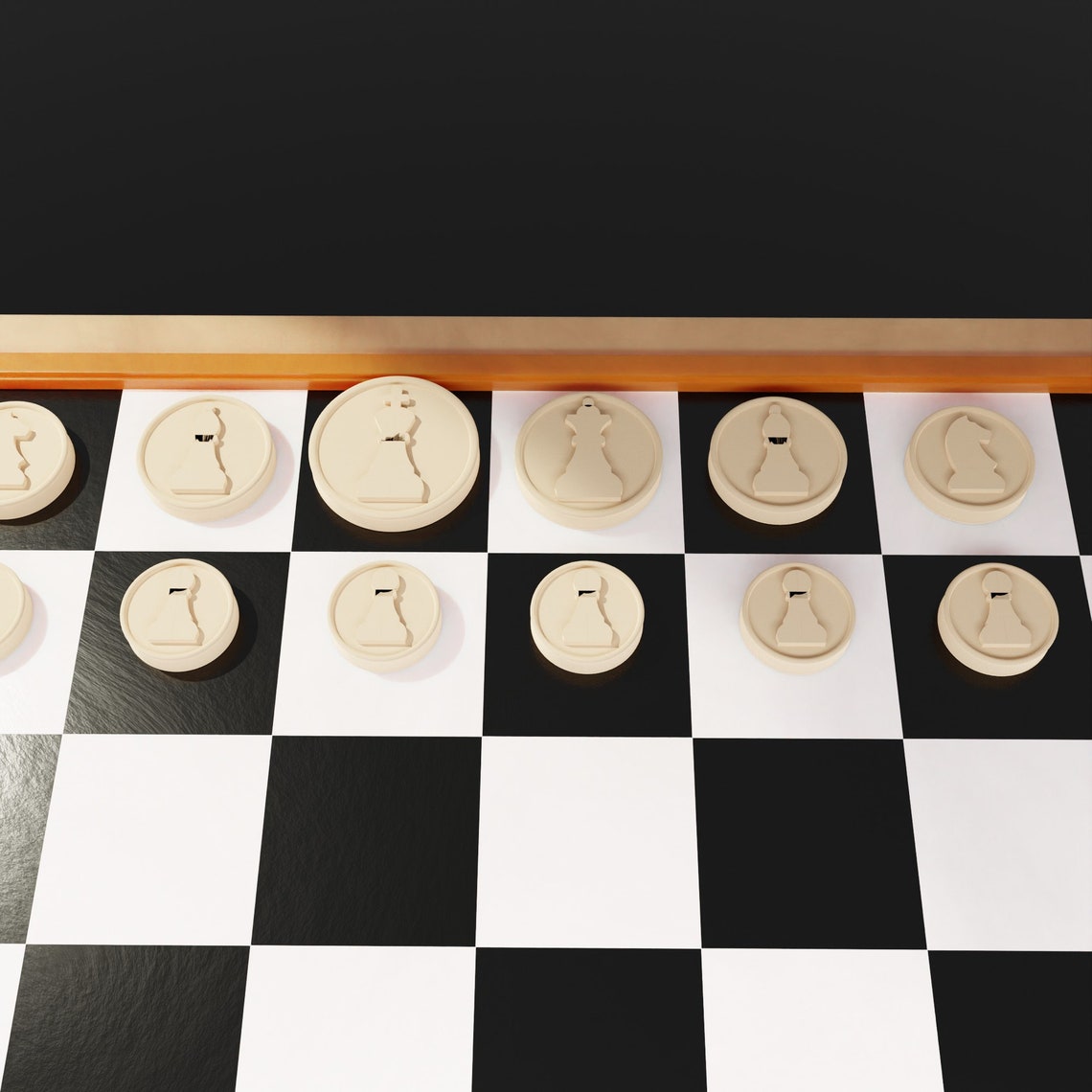 Chess Set 3D Print File Stl, Chess Set Premium Chess Set Chess Set ...