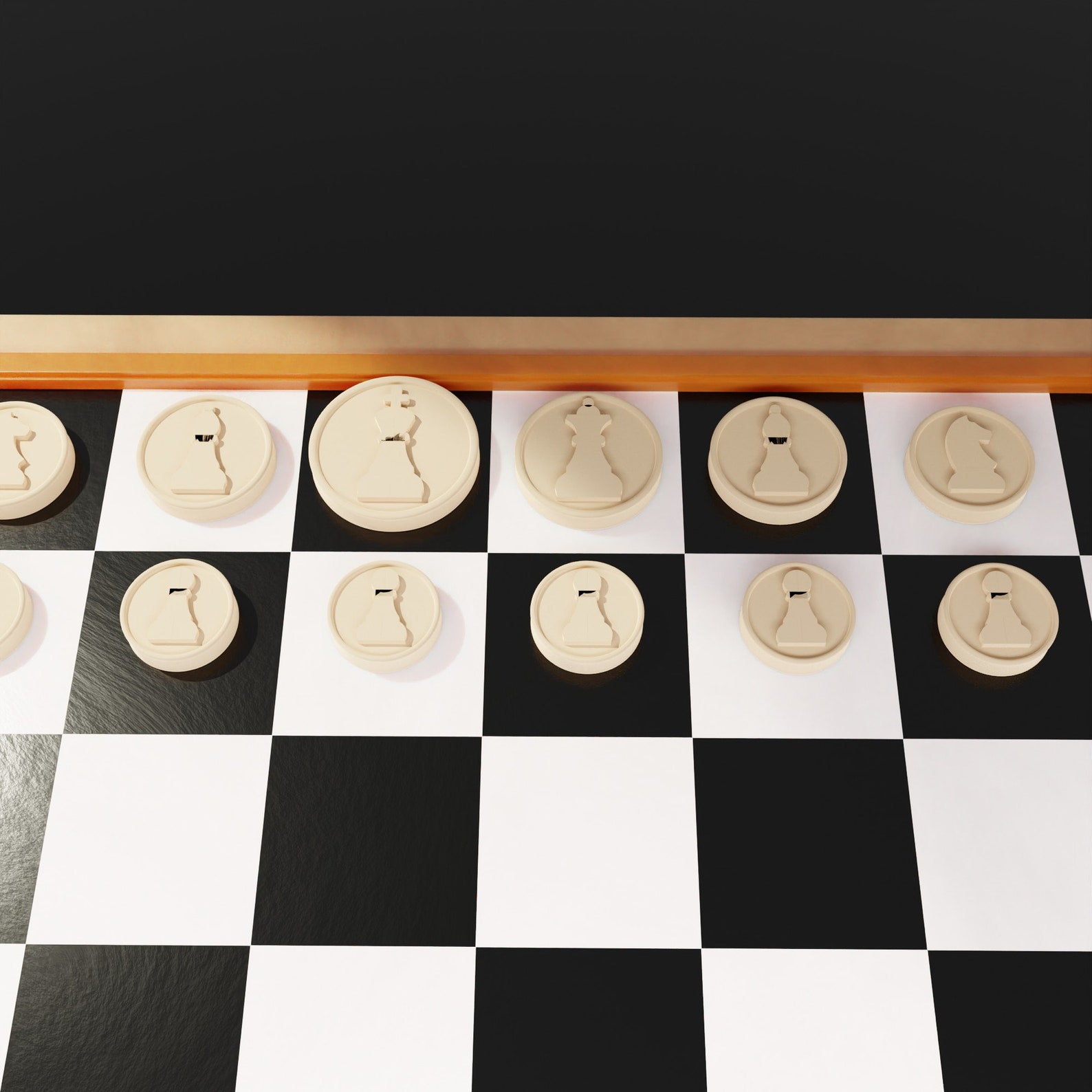 Chess Set 3D Print File Stl, Chess Set Premium Chess Set Chess Set ...