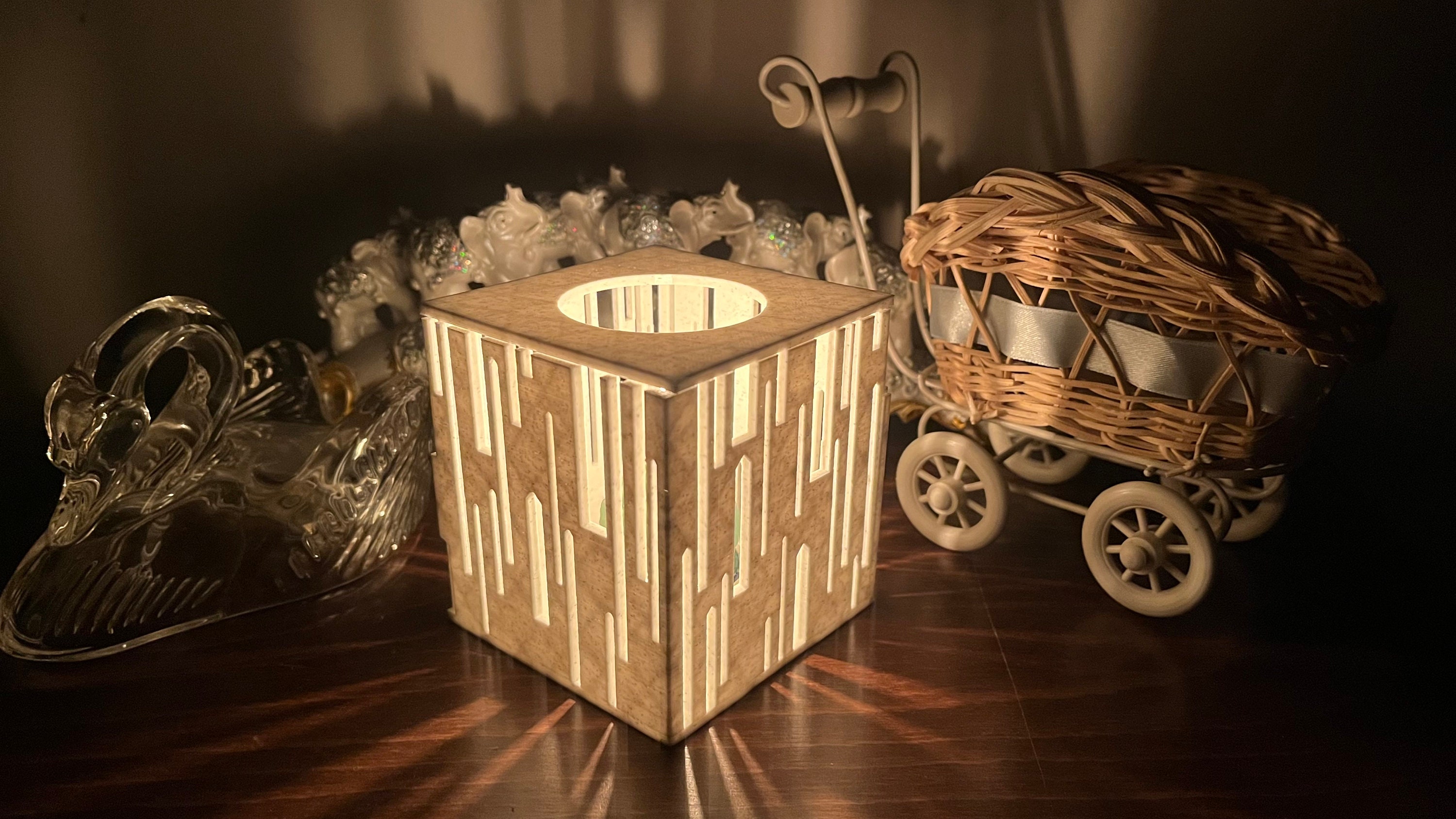 Candle Holder 3D Print STL File for 3D Printers | TABLE DECORATION ...
