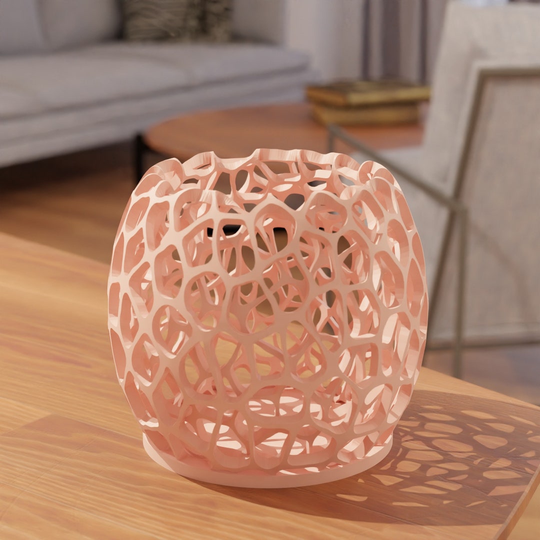 Candle Holder 3D Print STL File for 3D Printers | TABLE DECORATION ...