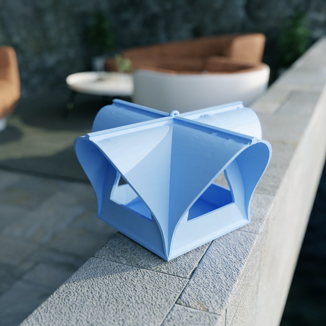 Birdhouse STL Files, Birdhouse 3D Print Files, Bungalow 3D Print Files ...