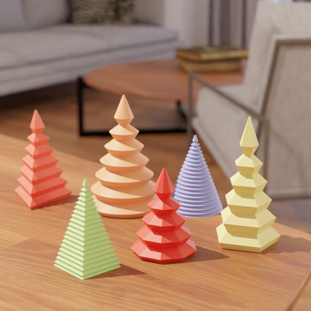 3D Christmas Tree | Ready to Print | Christmas STL | 3D Printed Decor ...