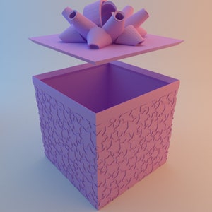 GIFT BOX 3D Stl - 3D Model Stl - Home Decor -table Decoration - Home ...