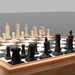 Chess Set Modern - 3D Print File Stl, Chess Set - Premium Chess Set ...
