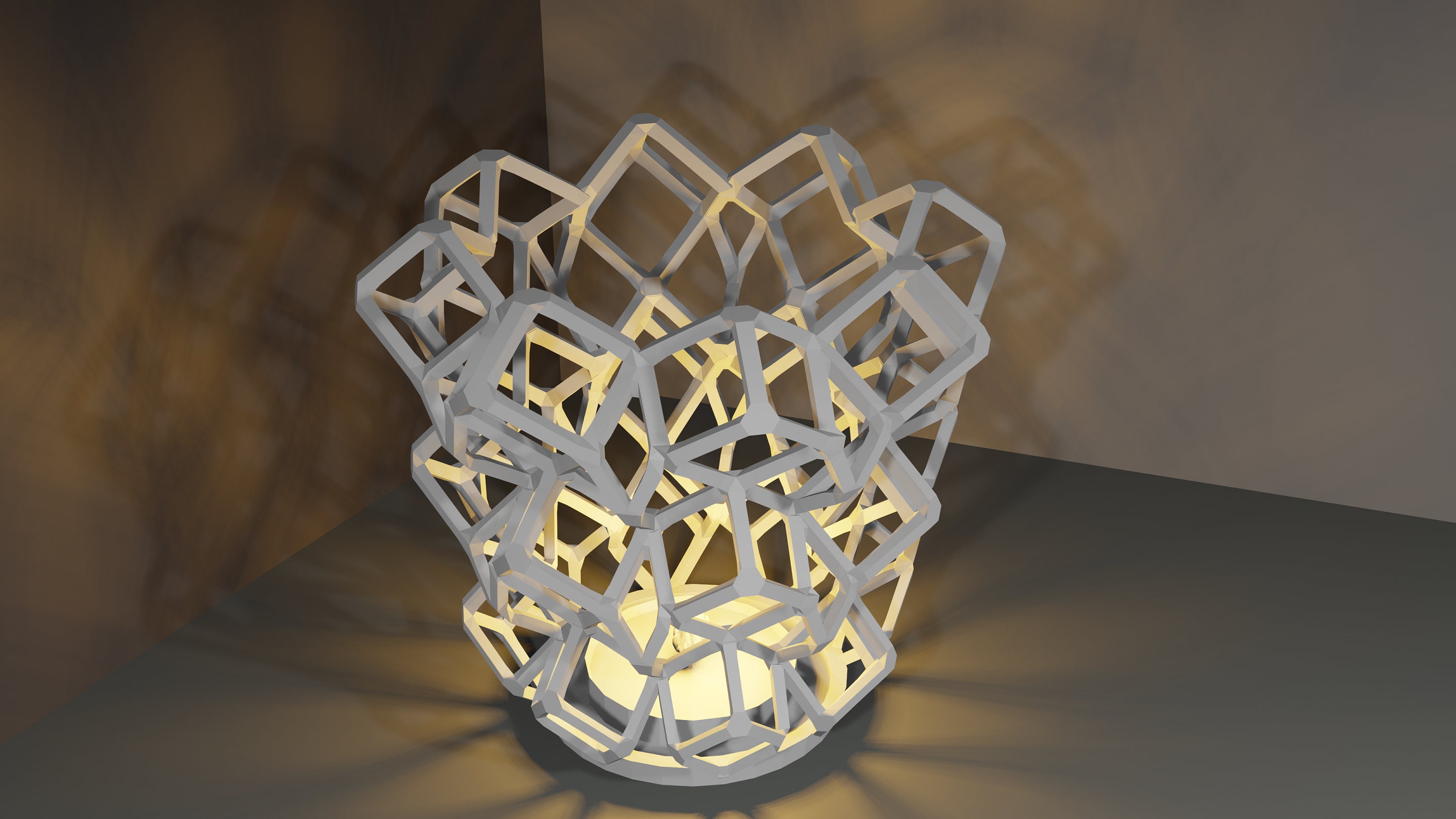 Candle Holder 3D Print STL File for 3D Printers TABLE DECORATION 3d ...