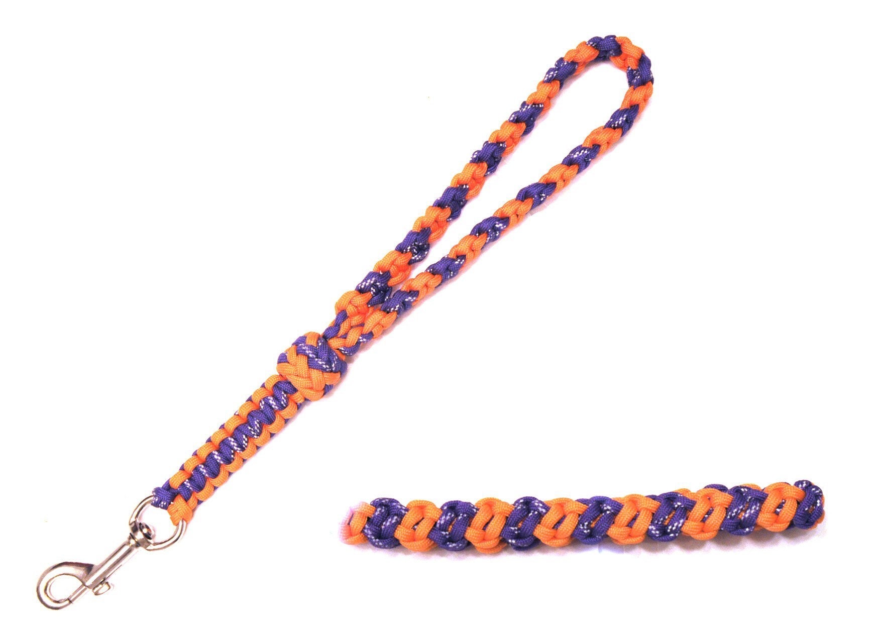 Short Dog Leash Traffic Leash 12 Inch Paracord Dog Lead for Training ...