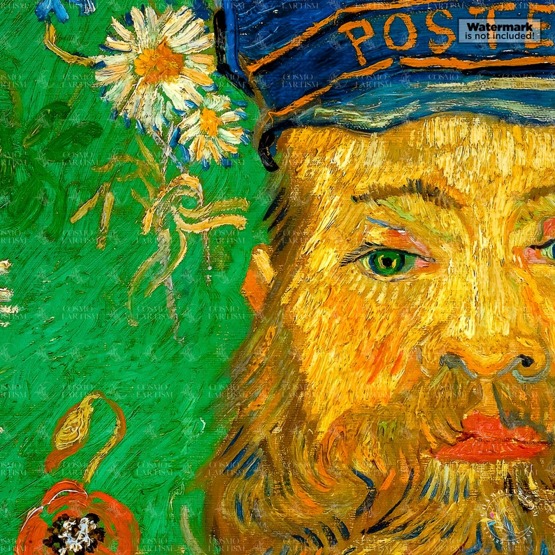 Van Gogh the Postman Exhibition Poster, Joseph Roulin Art Print, Modern ...