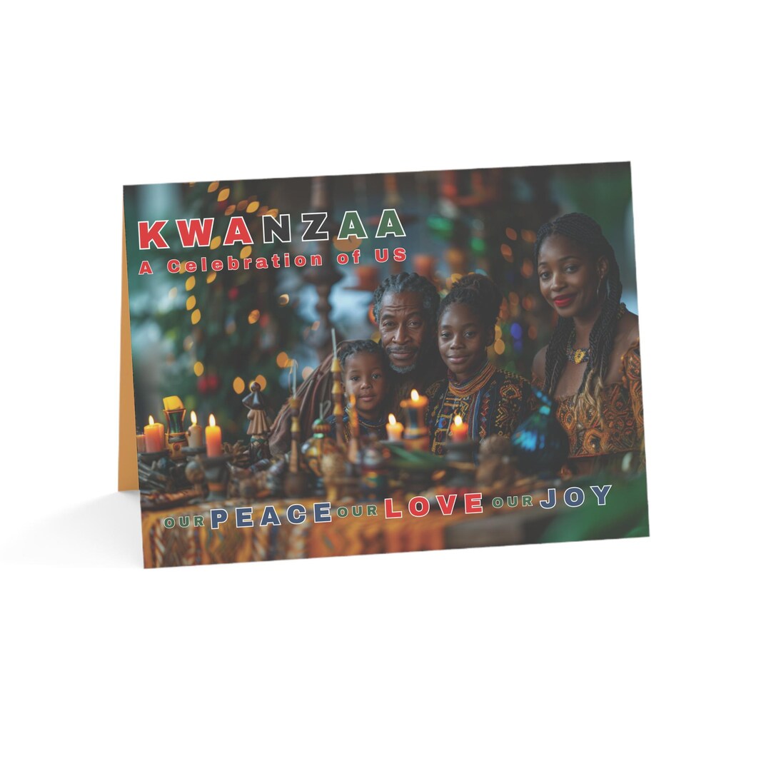 BULK Kwanzaa Greeting Cards, African American Holiday Cards, Pride ...