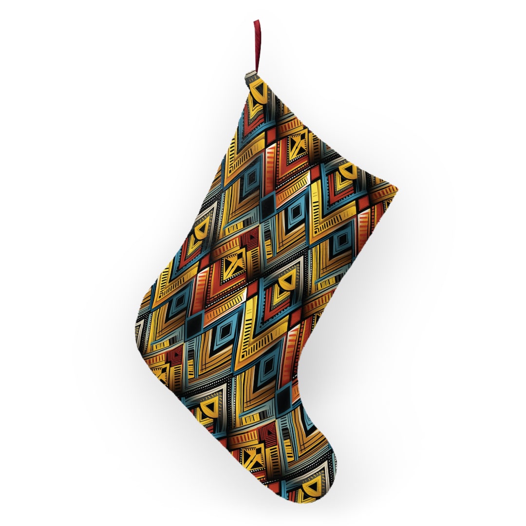 Zambian Pattern African Print African-american Holiday Christmas ...