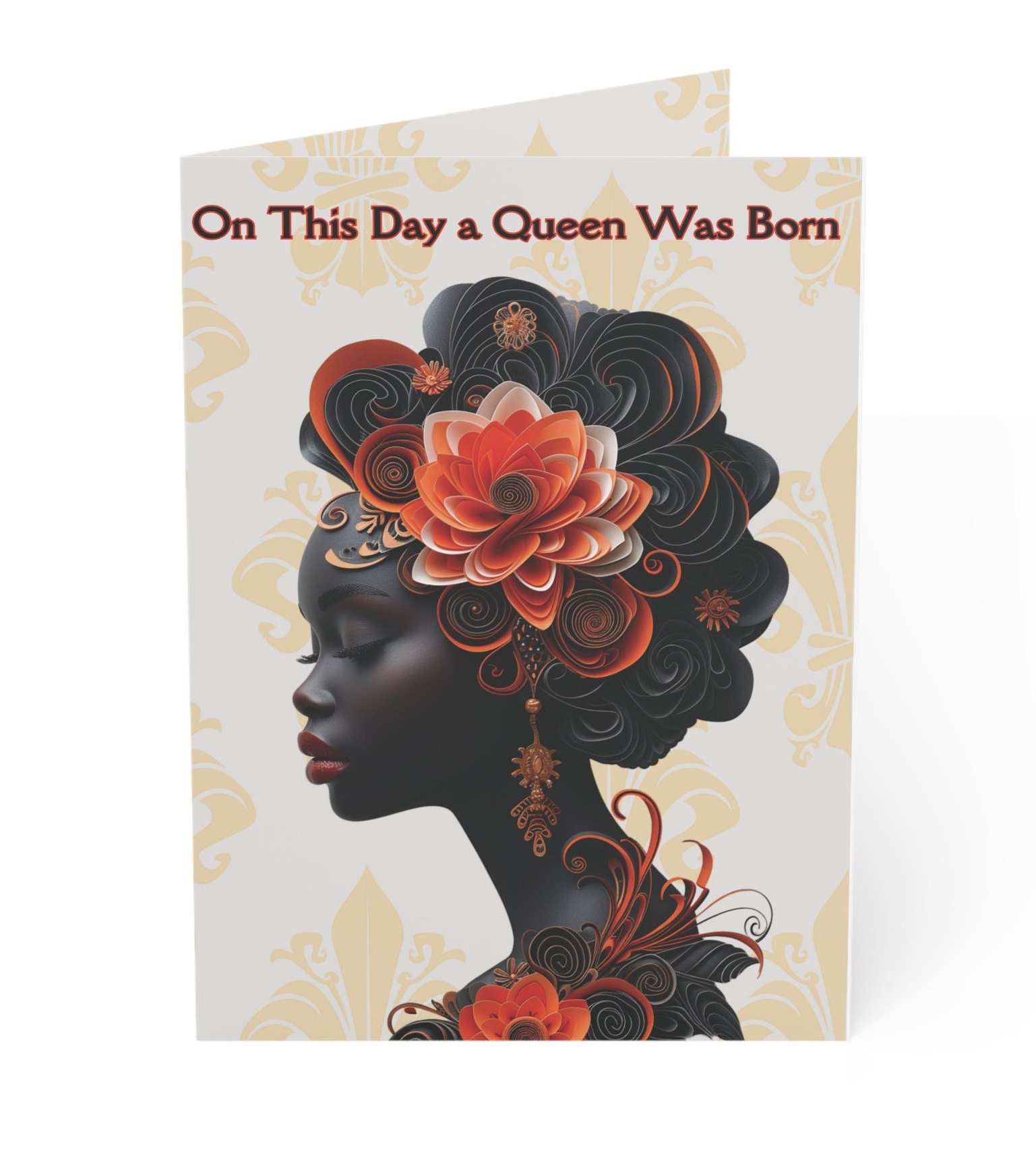 Queen Birthday Cards Sisterhood Born Day Greeting Cards (1, 10, 30, and ...