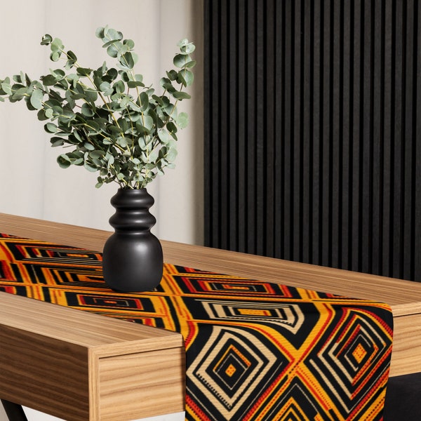 African Table Runner - Etsy