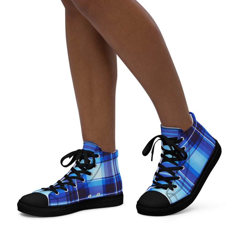 Blue Canvas Shoes - Etsy