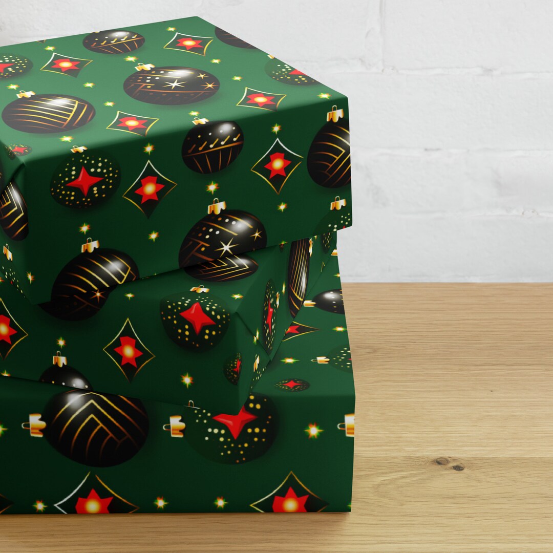 Holiday Christmas Kwanzaa Wrapping Paper Sheets Cultural Ethnic African ...