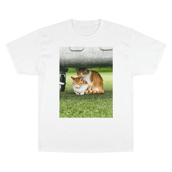 Cat Screen Print Shirt - Etsy