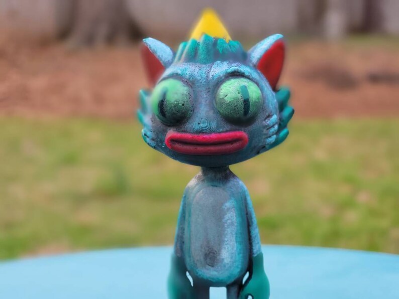 Rick and Morty Chachi 3D Printed Figurine Statue - Etsy