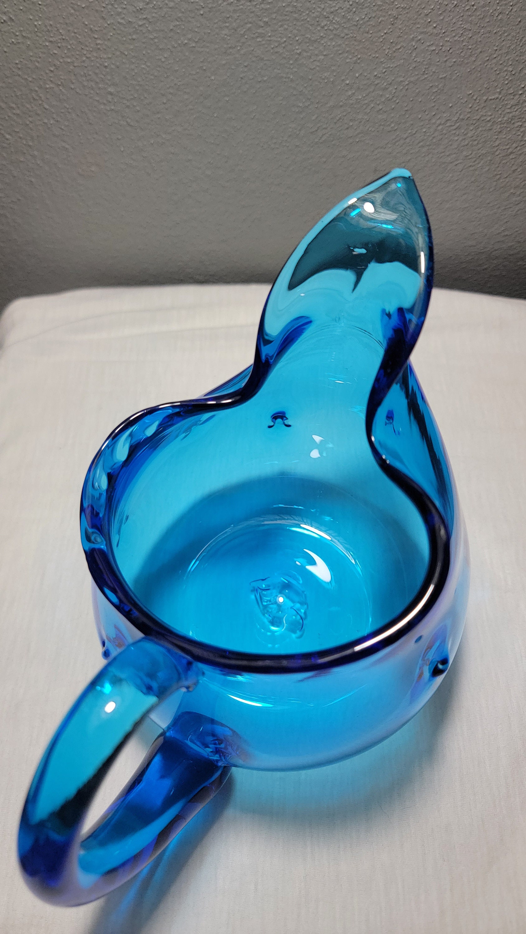 Vintage Bischoff Pinched Pitcher - Etsy