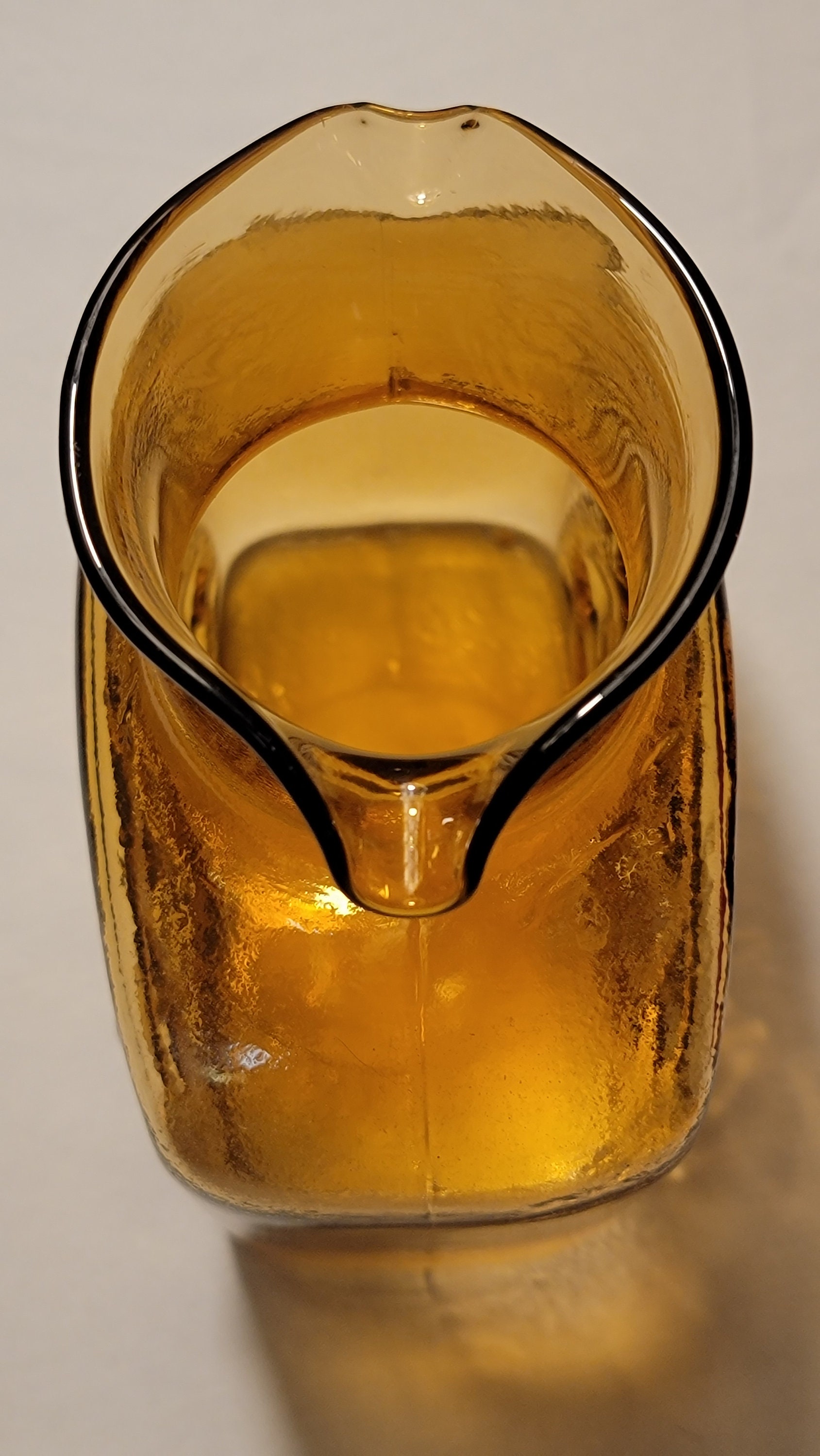 Amber Water Pitcher - Etsy