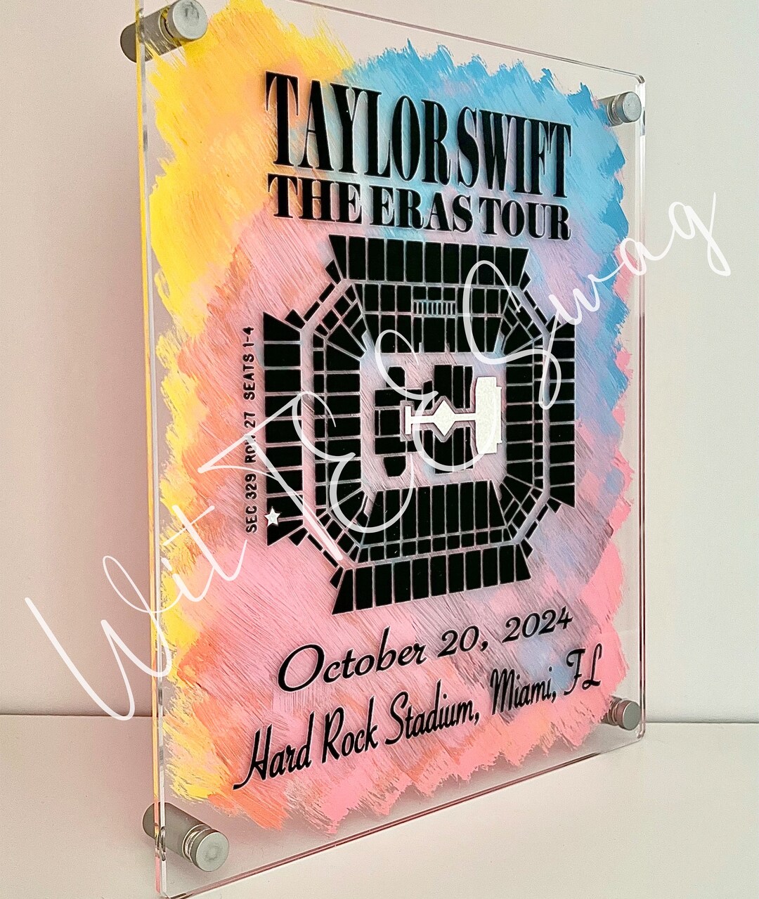 Personalized ERAS Tourtaylor Swift Frame - Etsy