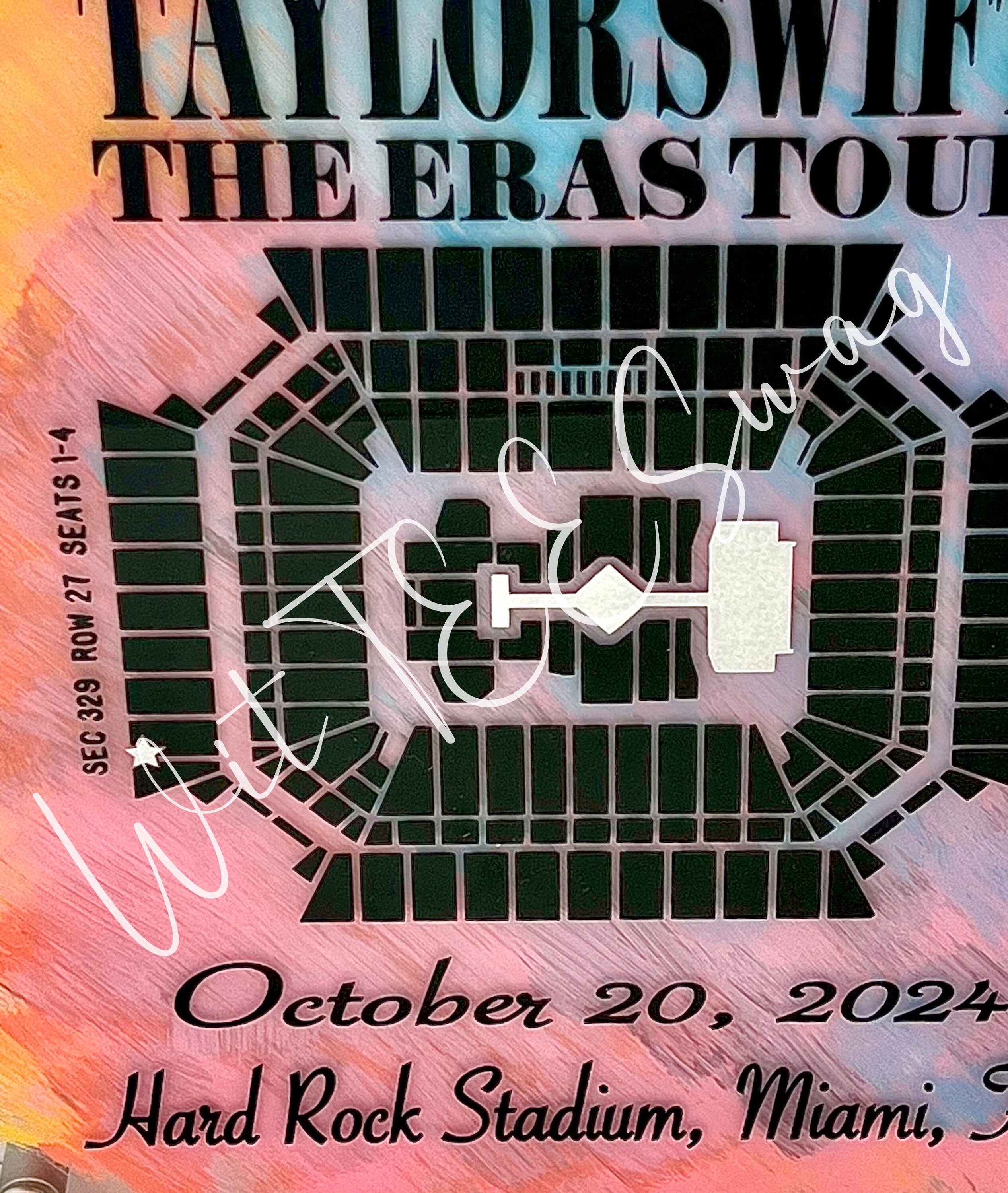 Personalized ERAS Tourtaylor Swift Frame - Etsy