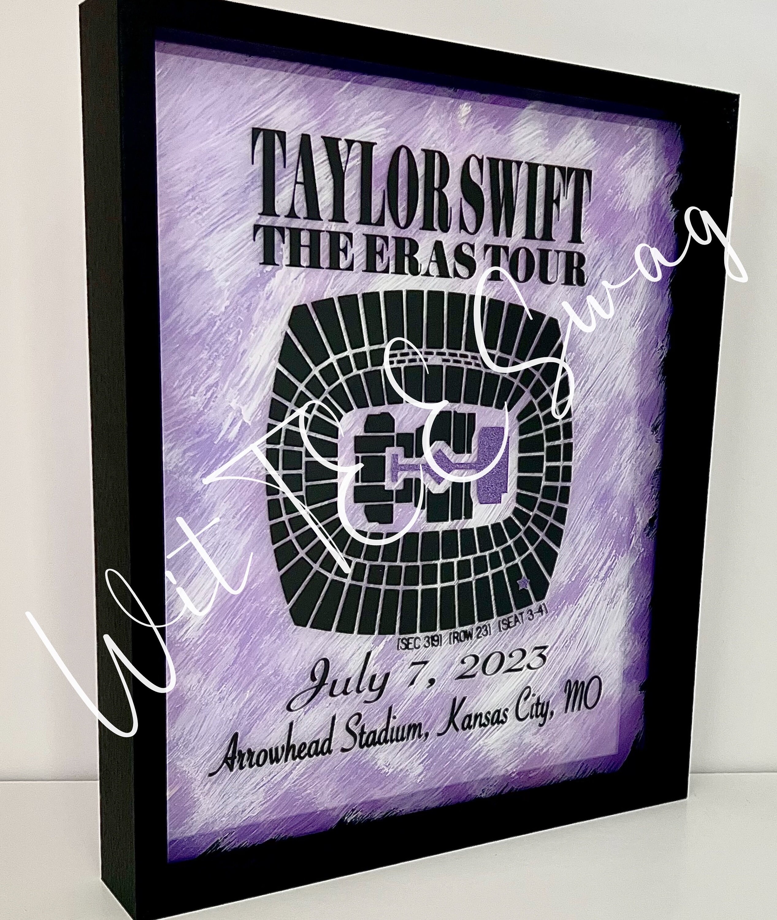 Personalized ERAS Tourtaylor Swift Frame - Etsy