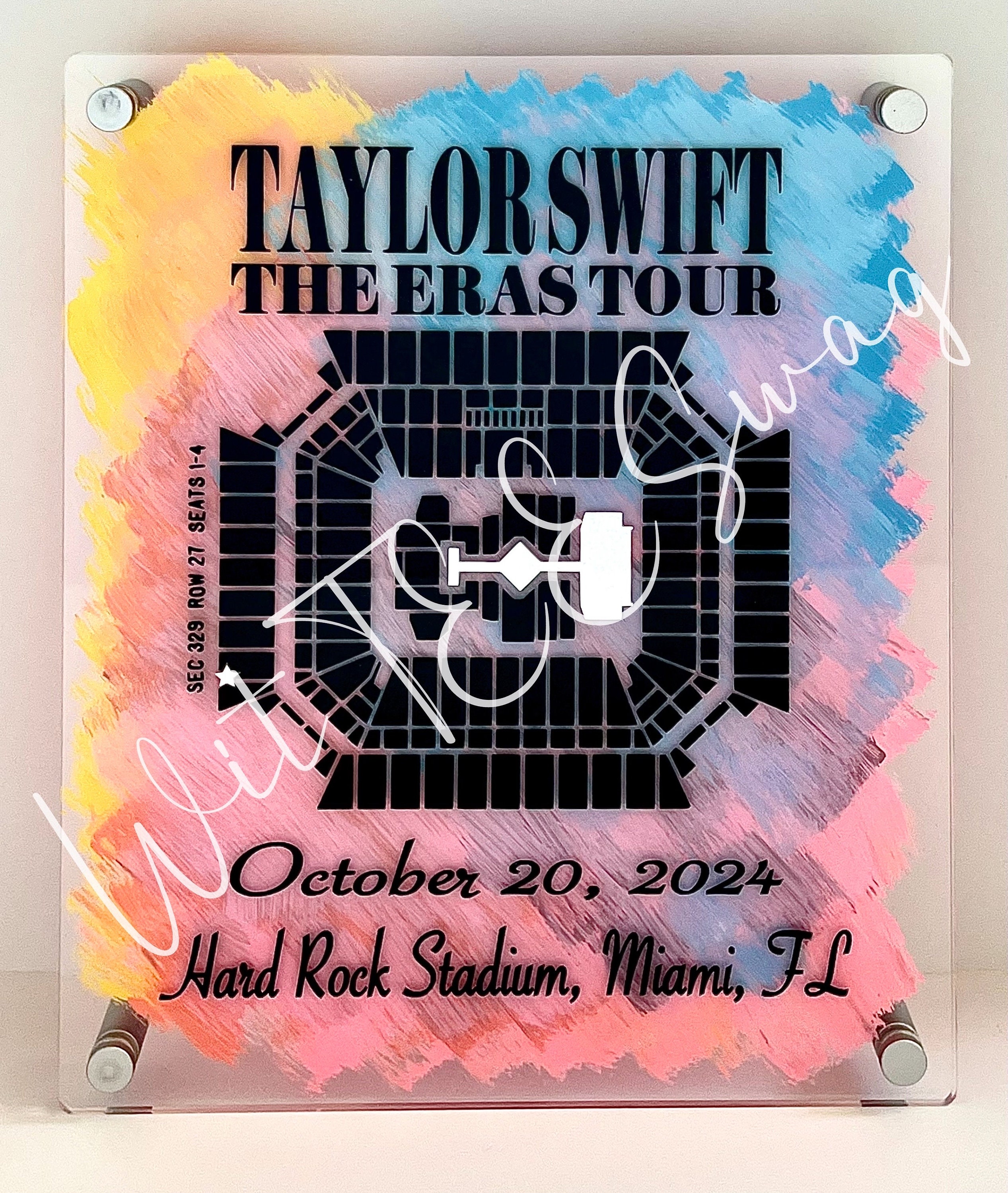 Personalized ERAS Tourtaylor Swift Frame - Etsy