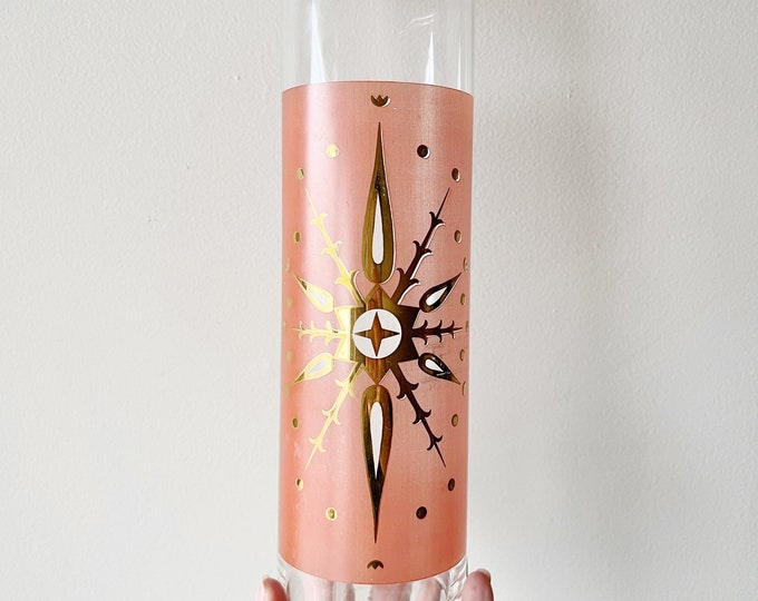 Vintage Signed Helen Conroy Cocktail Margarita Pitcher RARE Coral Color ...